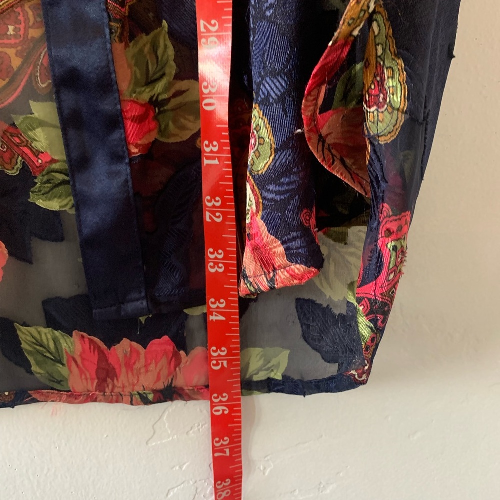 Vintage Victoria Secret 1990s Gold Label Floral Paisl… - Gem